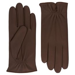 Roeckl Full Finger Gloves 'ANTWERPEN PLAIN' female Brown size 6,5