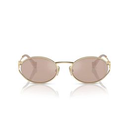 Miu Miu Sunglasses 'Miu Miu Occhiali da Sole MU52Y ZVN20F Oro/Rosa Donna' female Gold size 54