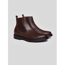 Solari Milano Chelsea Boots Herren Gr&ouml;&szlig;e 44 braun