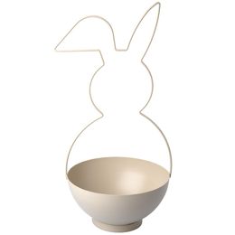 my home Blumentopf Hase aus Metall