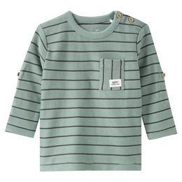 Topomini Baby Langarmshirt mit Struktur-Optik