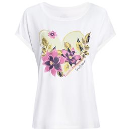 Gina Benotti Damen T-Shirt mit Blumen-Print