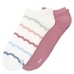 Gina Benotti 2 Paar Damen Sneaker-Socken im Set