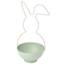 my home Blumentopf Hase aus Metall