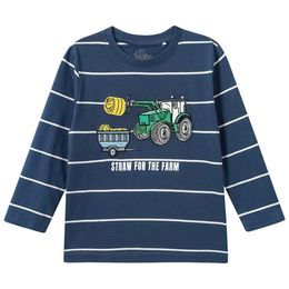 Topolino Jungen Langarmshirt mit Trecker-Motiv