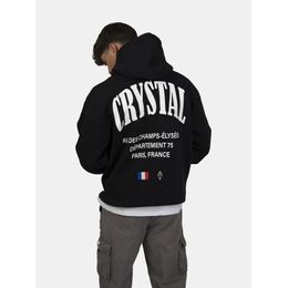 Crystal Paris Sweatshirt 'Champs' Herren Gr&ouml;&szlig;e XL schwarz
