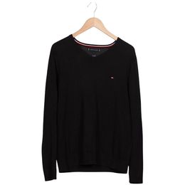 Tommy Hilfiger Pullover Herren Gr&ouml;&szlig;e L Second Hand schwarz