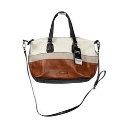 Fossil Handtasche gross Leder Damen Gr&ouml;&szlig;e One Size Second Hand bunt