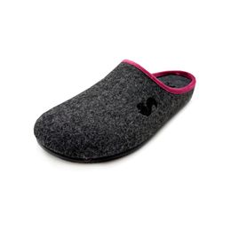 THIES Mules 'THIES 1856 PET Piping Slipper' female Grey size 36