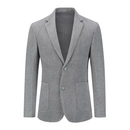 YOUTHUP Suit Jacket male Grey size 3XL