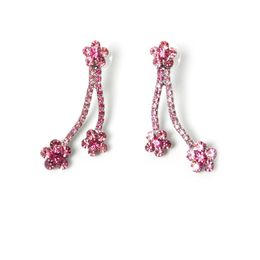 Collezione Alessandro Earrings 'Rosina' female Pink size One Size