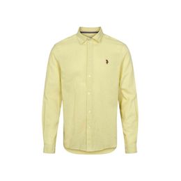 U.S. Polo Assn. Button Up Shirt 'UMBOLT' male Yellow size S
