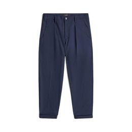 G-Star Raw G-star Pleat-Front Pants 'Pleated Chino Relaxed Tapered' male Blue size 34