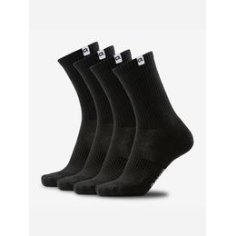 Qolonia Socks 'Sportsocken' female Black size 43-46