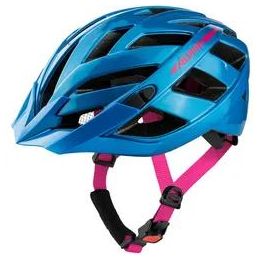 Alpina Panoma 3.0 Fahrradhelm - true blue-pink gloss - 52-57