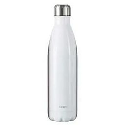 CARYO Wasserflasche aus Edelstahl in weiss