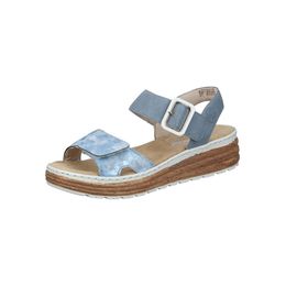 Rieker Sandals 'Sandaletten' female Blue size 43