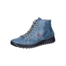 Rieker Boots 'Schn&uuml;rer' Damen Gr&ouml;&szlig;e 37 blau Winterschuhe