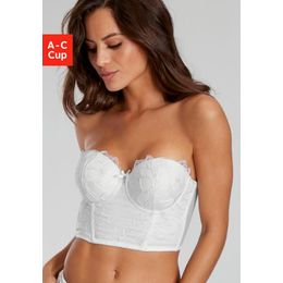 Lascana Corsage beige Gr. 85 Cup B f&uuml;r Damen