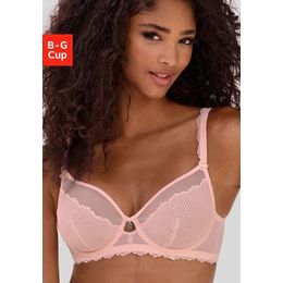 Vivance B&uuml;gel-BH pink Gr. 70E. Mit B&uuml;gel