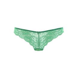 Lascana String gr&uuml;n Gr. 48/50 f&uuml;r Damen. Mit Schleife. K&ouml;rpernah