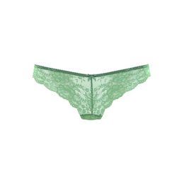 Lascana String gr&uuml;n Gr. 40/42 f&uuml;r Damen. Mit Schleife. K&ouml;rpernah