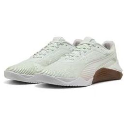 Trainingsschuh Puma "Fuse 4.0 Sneakers Damen", Damen, Gr. 38, wei&szlig; (sage frost mauve mist wei&szlig; gum gr&uuml;n pink), Obermaterial: Synthetik, Textil; Futter: Textil; Innensohle: Textil; Laufsohle: Gummi, Schuhe