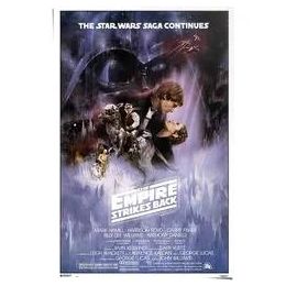 Poster Reinders "Star Wars - empire strikes back", lila (farbe bild(er): lila), B:61cm H:91,5cm T:0,1cm, Papier, Bilder, Poster