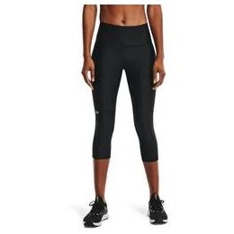 3/4-Leggings Under Armour "TECH", Damen, Gr. XL, N-Gr, schwarz, Obermaterial: 87% Polyester, 13% Elasthan, Hosen, sportlicher Stil, f&uuml;r vielseitige Sportmode, mit Elasthan