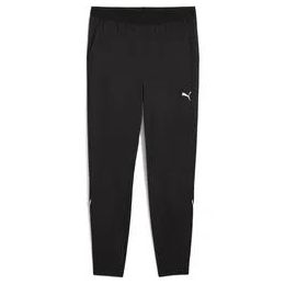 Trainingshose Puma "CLOUDSPUN Tapered Laufhose Herren", Herren, Gr. M, Normalgr&ouml;&szlig;en, schwarz, Obermaterial: 85% Polyester, 15% Elasthan. Taschenfutter: 100% Polyester. Unterer Bund: 86% Polyester, 14% Elasthan, regular fit, Hosen Trainingshose