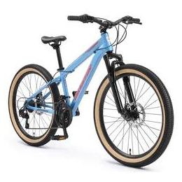 Jugendfahrrad Bikestar Gr. 33, blau, Fahrr&auml;der, Kinder, 33cm, 24 Zoll (60,96cm)