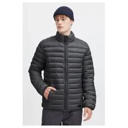 Steppjacke Blend "BHNils", Damen, Gr. XL, ebony grau, 100% Nylon, unifarben, regular fit normal, ohne Ausschnitt, eingesetzt elastischer Bund, Jacken Steppjacke, &Uuml;bergangsjacke mit hochabschlie&szlig;endem Kragen