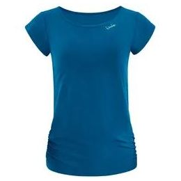 Sporttop WINSHAPE "AET130LS", Damen, Gr. L, gr&uuml;n (teal gr&uuml;n), 85% Polyester, 15% Elasthan, Rundhals, Tops Sporttop, Functional Soft and Light