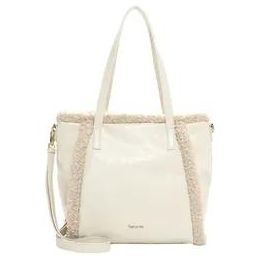 Shopper Tamaris "Shopper TAS Gitta", Damen, Gr. B/H/T: 40cm x 33cm x 20cm 0, beige (beige 400), Polyurethan, Taschen Shopper