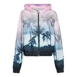 Sweatjacke Just Rhyse "Just Rhyse Just Rhyse Lost Paradise Zip Hoody", Damen, Gr. M, lila, 80% Polyester, 20% Baumwolle, Sweatjacken Sweatjacke