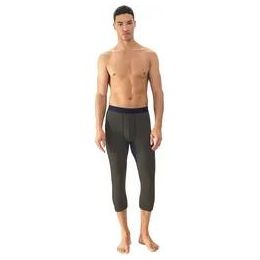 Lange Unterhose Mey "Prfrmnc+", Herren, Gr. XXL, olive beech, Obermaterial: 48% Schurwolle, 48% Polyester, 4% Elasthan, k&ouml;rpernah, Unterhosen Lange Unterhose, 3/4-lang, flache N&auml;hte, k&ouml;rpernahe Passform, ohne Eingriff