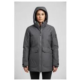 Funktionsparka Killtec "KOW 16 WMN PRK", Damen, Gr. 44, metall, Obermaterial: 100% Polyester. Futter: 100% Polyester. Wattierung: 100% Polyester, Jacken, w&auml;rmend & wasser- & winddicht