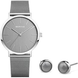 Bering Analog Watch female Silver size One Size