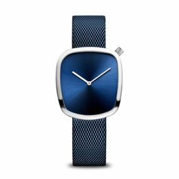 Bering Analog Watch female Blue size One Size