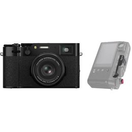 Fujifilm X100VI schwarz + SmallRig 4559 Daumengriff