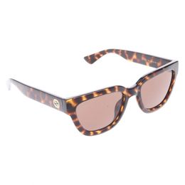 Gucci Sonnenbrille Damen Gr&ouml;&szlig;e One Size Second Hand dunkelbraun