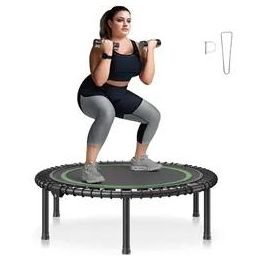 VEVOR Faltbares Mini-Trampolin Fitness-Rebounder 1027 mm, 150 kg belastbares Tainingstrampolin, Rebounder Sport Trampolin Mini-Trampolin Gartentrampolin f&uuml;r Erwachsene f&uuml;r Indoor-/Gartentraining