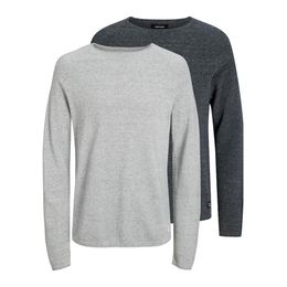 Jack & Jones Jack & Jones Sweater 'Hill' male Grey size XXL