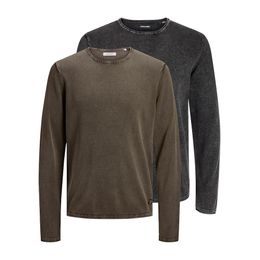Jack & Jones Jack & Jones Sweater 'Leo' male Brown size L