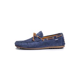 Floris van Bommel Moccasins 'STEVI 01' male Blue size 7