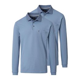Casamoda Shirt 'Basic' Herren Gr&ouml;&szlig;e M blau