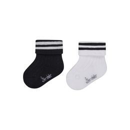 Sterntaler Socks boy Black, White size 18