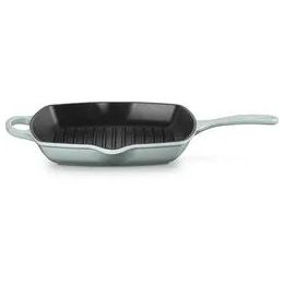Le Creuset Grillpfanne Signature quad. 26 cm Sea Salt