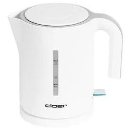 Cloer Wasserkocher 4121 1,2l 1850Watt wei&szlig;