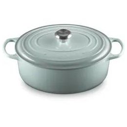 Le Creuset Br&auml;ter Signature oval 31 cm Sea Salt